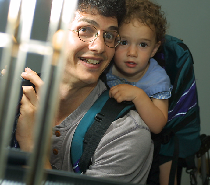 self-portrait with Dad