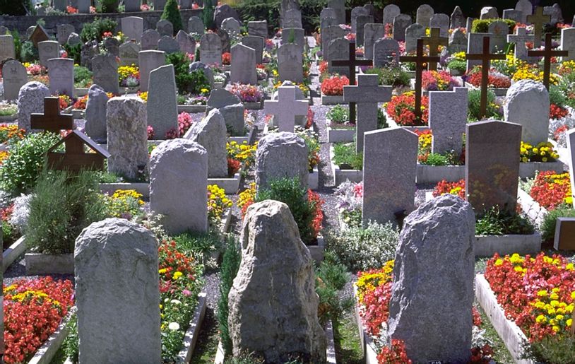Switzerland, a nice place for burial!